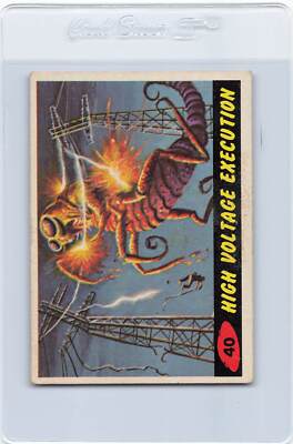 1962 Topps Mars Attacks #40 High Voltage Execution EX/MT *DA-D675 | eBay