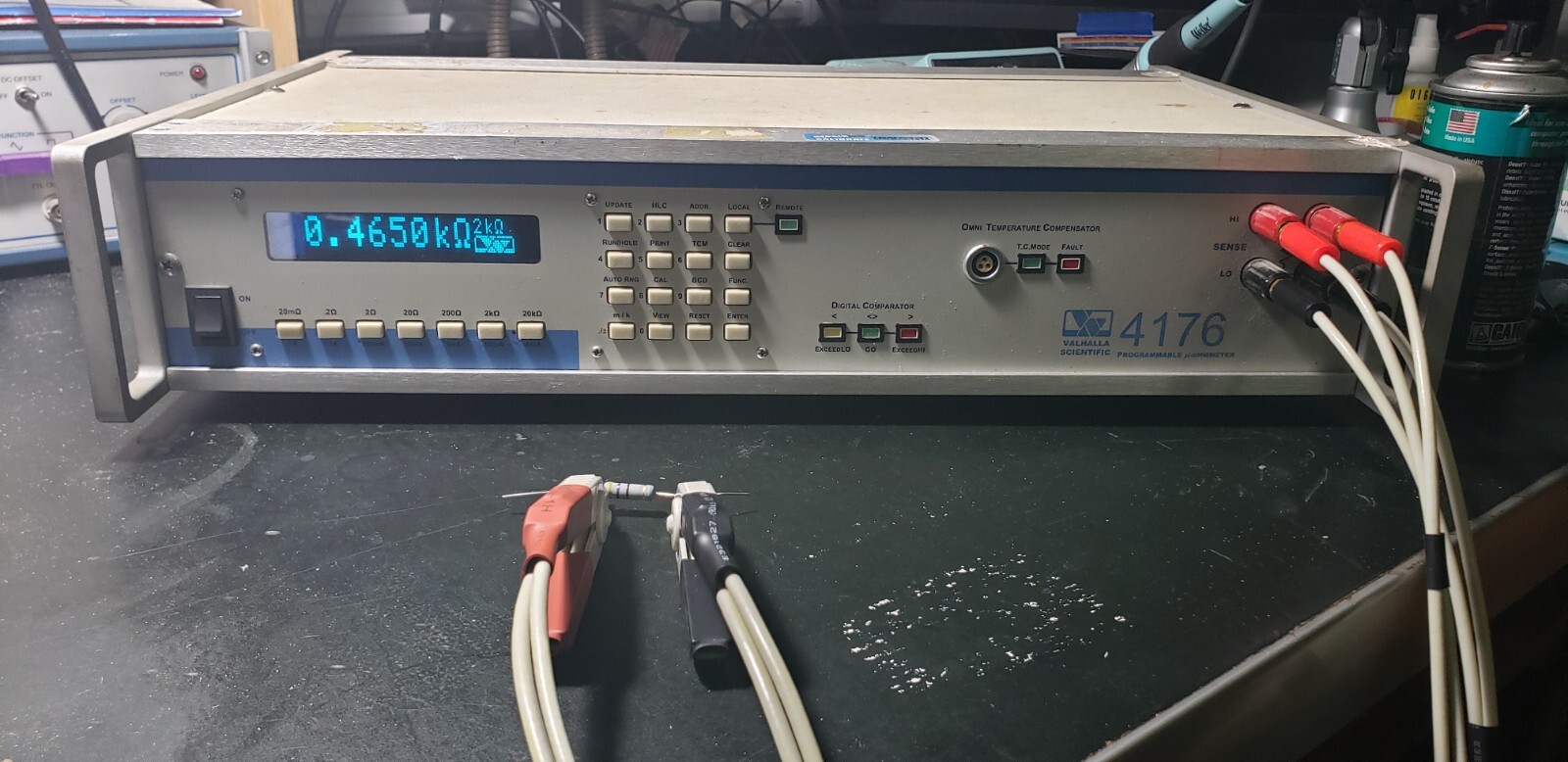 Valhalla Scientific 4176 Programmable Precision Micro-ohmmeter for sale ...