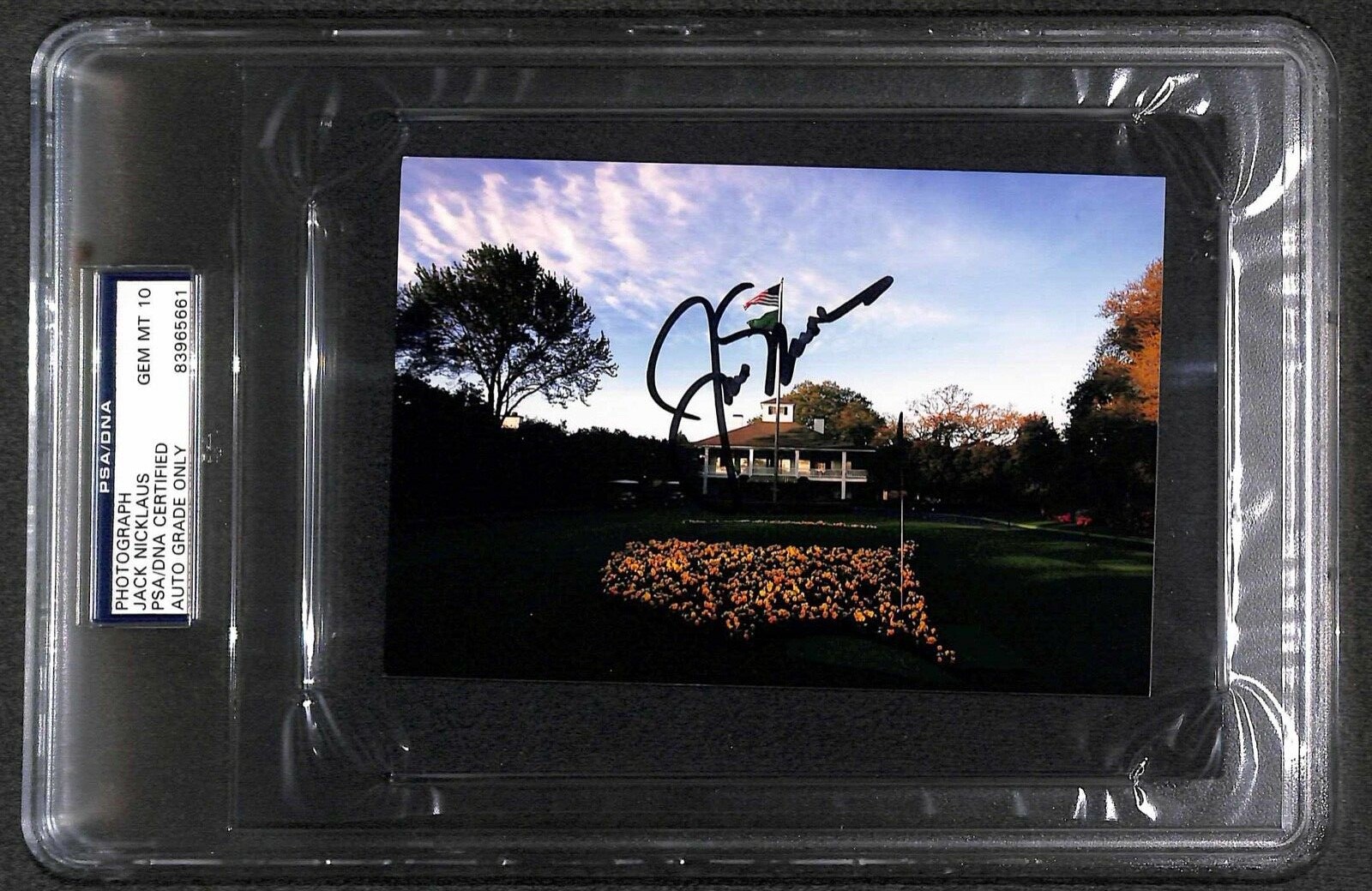 Jack Nicklaus Golf Memorabilia & Signed Golf Collectibles