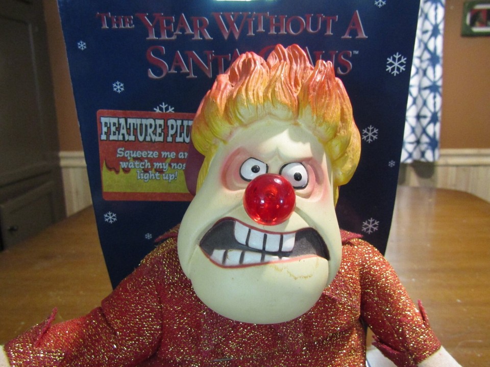 NECA Year Without Santa Claus Heat Miser 12-Inch Plush | eBay