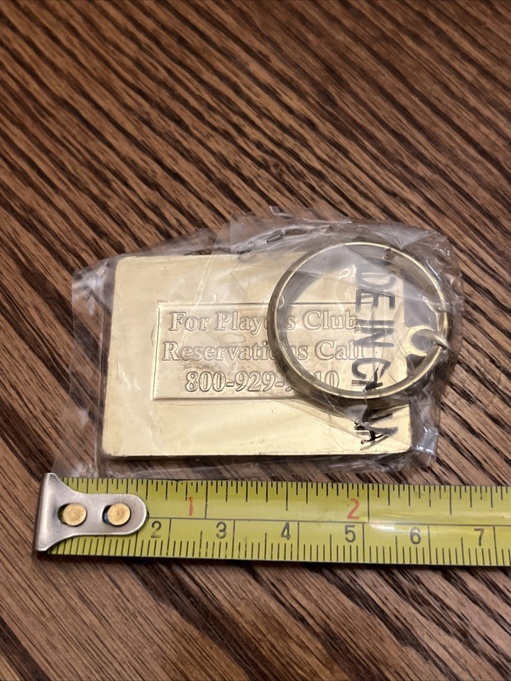 MGM Grand Casino Hotel City Of Entertainment Las Vegas Keychain Vintage ...