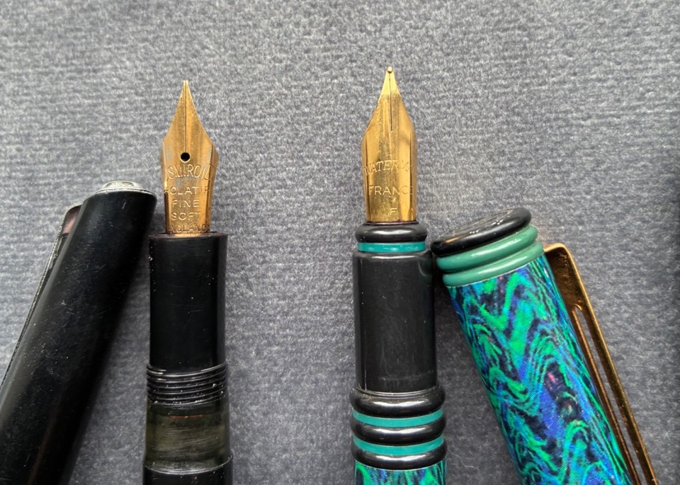 Vintage Fountain Pen Bundle Job Lot Collection Osmiroid, Waterman ...