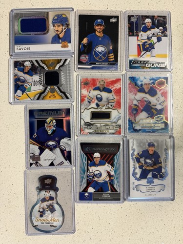 Buffalo Sabres Upper Deck Hockey Lot Savoie Luukkonen Levi Murray Plus ...