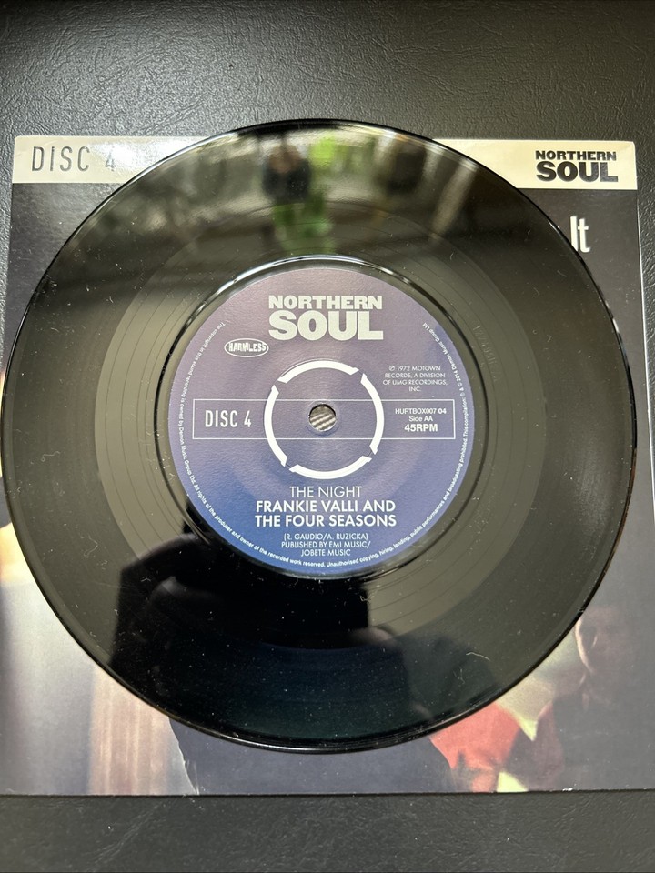 NORTHERN SOUL FRANKIE VALLI THE NIGHT/TOWANDA BARNES YOU DON'T MEAN IT ...