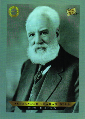 Alexander Graham Bell 2024 Pieces of the Past 1800s Edition Card | eBay