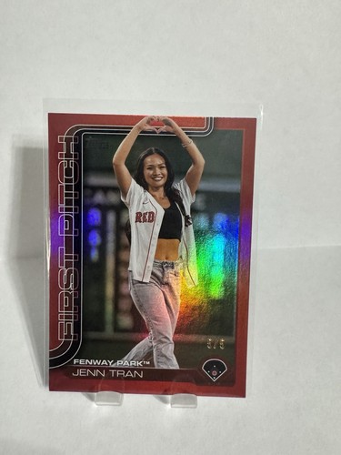 2025 Topps Series 2 First Pitch Jenn Tran 5/5 Sssp | eBay