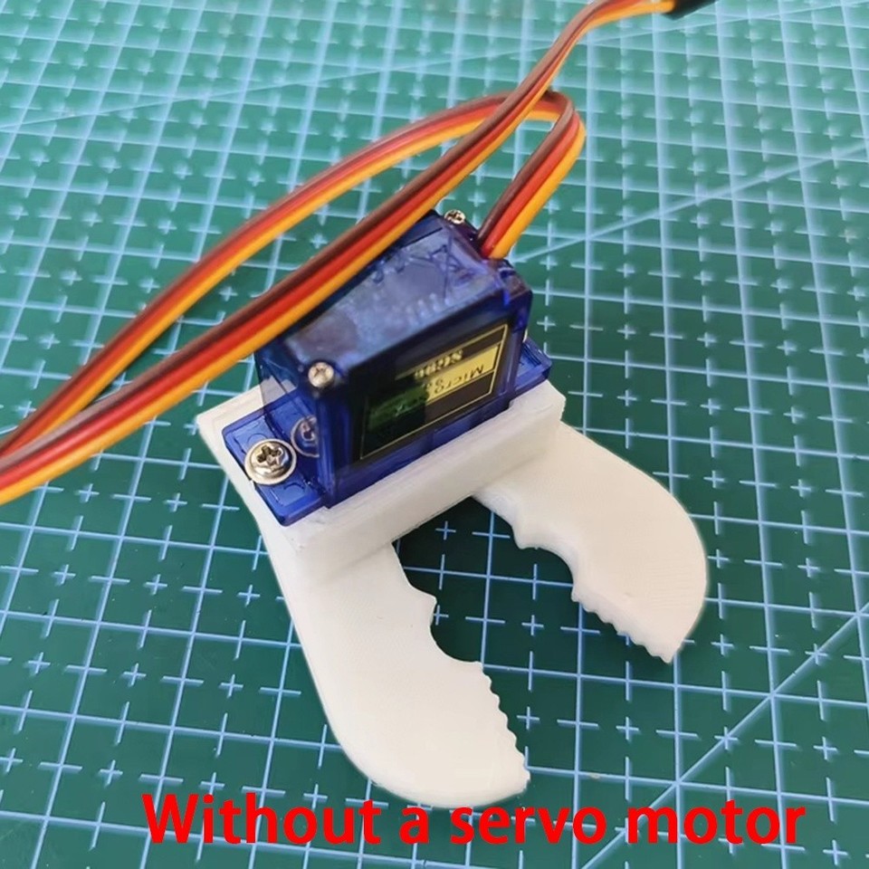 Mechanische Klaue Mechanischer Greifer 3D-Gedruckte Roboterhand ...