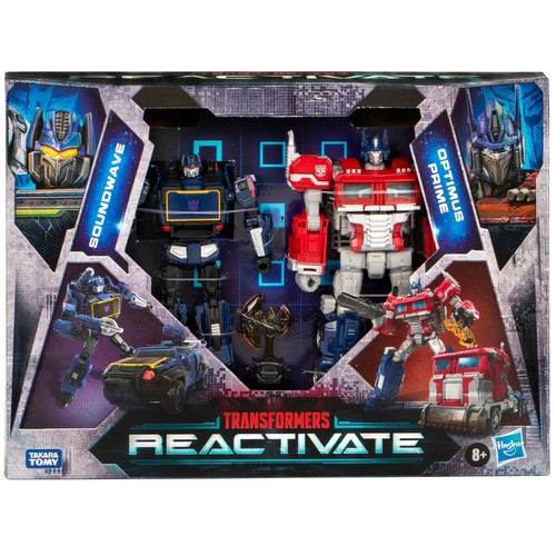 Hasbro Transformers: Reactivate - Optimus Prime and Soundwave Action ...