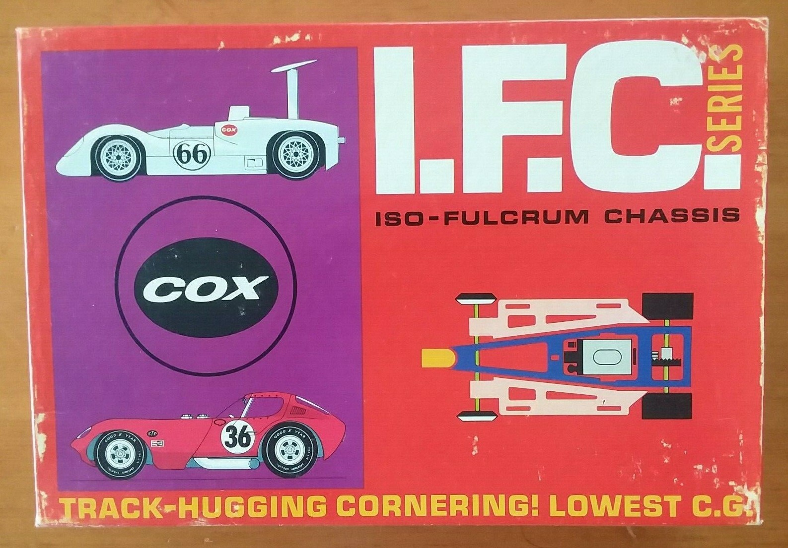 Vintage COX #6970 FERRARI IFC Toy Slot Car Kit, New/NOS! | eBay
