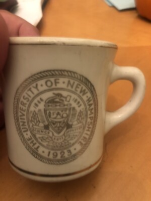 University Of New Hampshire 1923 Small Coffee/teas Cup WC Bunting Co ...