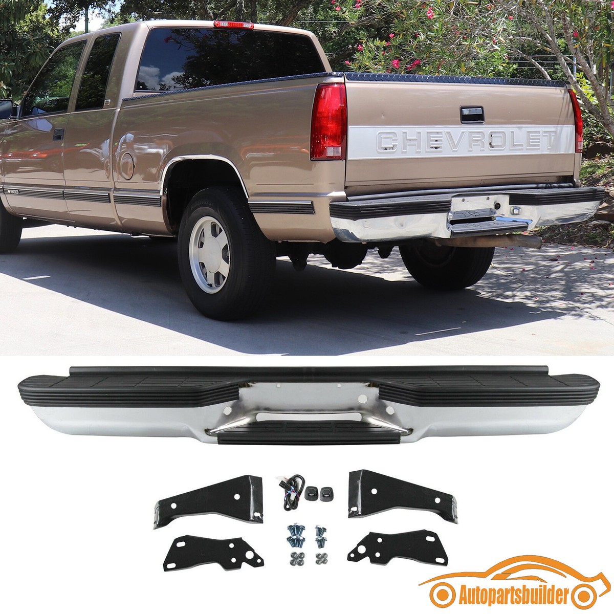 2000 Chevy Silverado Rear Bumper