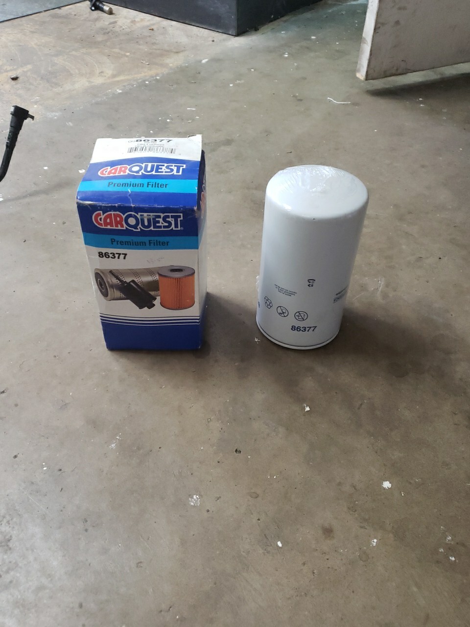 CARQUEST 86377 - Fuel filter cross reference