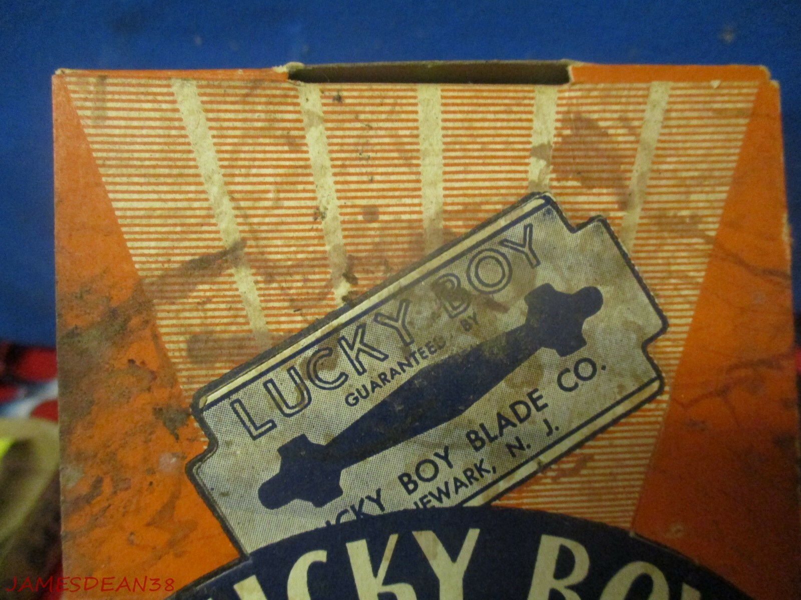20 Packs Vintage Lucky Boy Razor Blades in Display Box | eBay