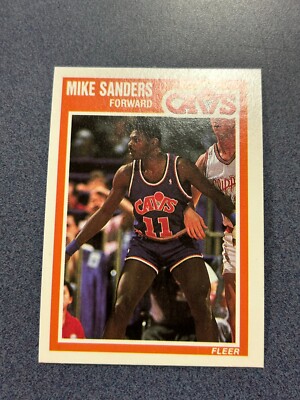 1989-90 Fleer - #30 Mike Sanders nrmt/mt or better @QJ15 | eBay