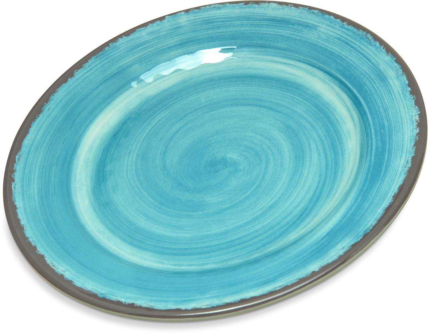 Carlisle-Mingle 7" Melamine Bread and Butter Plate-Aqua-Pack of 12-NEW ...