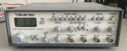 Wavetek Model 19 2 MHz Sweep Function Generator | eBay