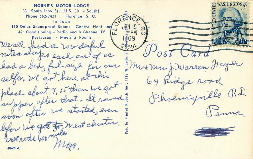 Charles Lilian Brown Hotel Postcard Vintage Brown Derby Club NY ...