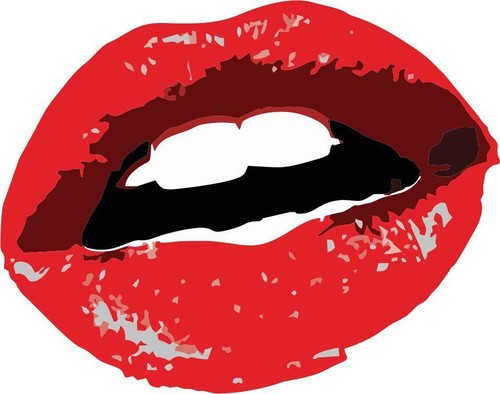 Adesivi adesivo tunning auto moto bomb sticker labbra bacio smack bocca ...