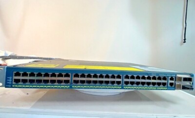 Cisco Catalyst WS-C4948-10GE-S V10 48-Port Gigabit Network Switch | eBay
