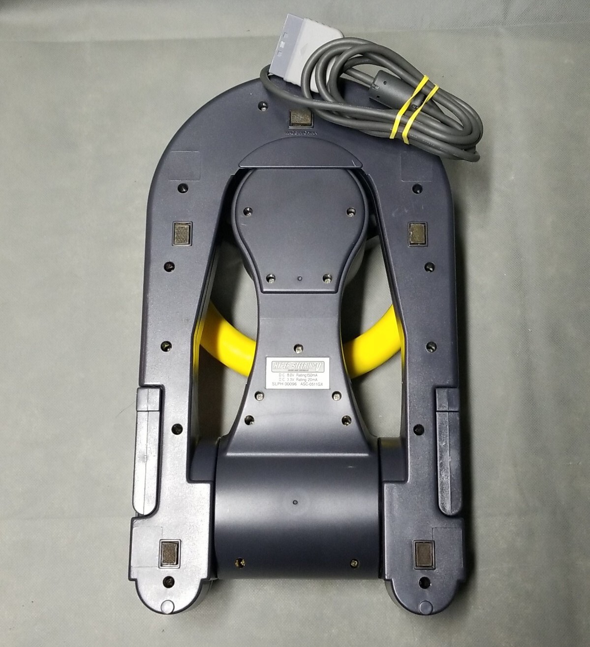 ASCII Hyper Steering V / Evolution 2 PlayStation PS1 Racing Steering ...