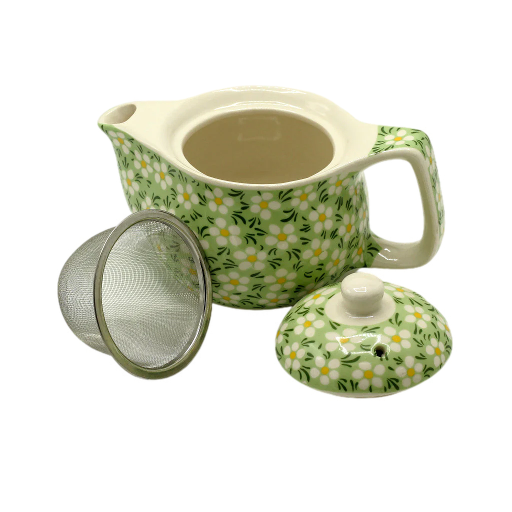 Small Herbal Teapot & Built In Strainer - Diffuser Tea Pot | eBay