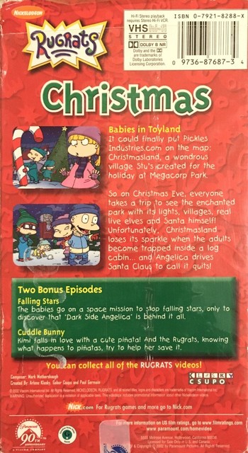 Rugrats - Christmas (VHS, 2002) for sale online | eBay