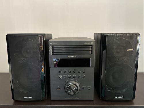 Sharp XL-BH250 5-Disc CD USB System Bluetooth MP3 w/ Speakers No remote ...