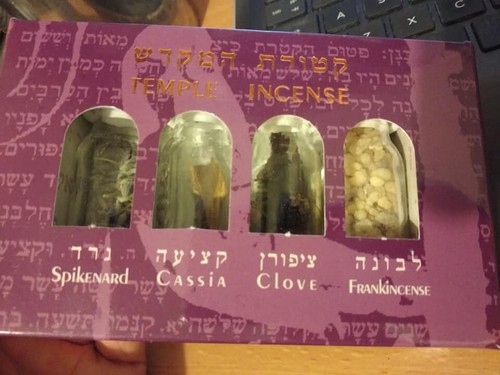 JERUSALEM HOLY TEMPLE BIBLE INCENSE HOLYLAND SPICES KETORET WEALTH ...