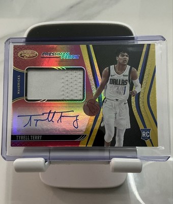 2020-21 Panini Certified - Freshman Signatures Tyrell Terry #FF-TYR Red ...