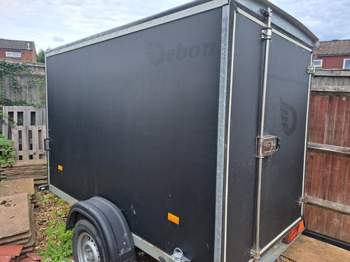 Debon Box Trailer 1300kg max, braked. Large Side Opening Door. | eBay UK