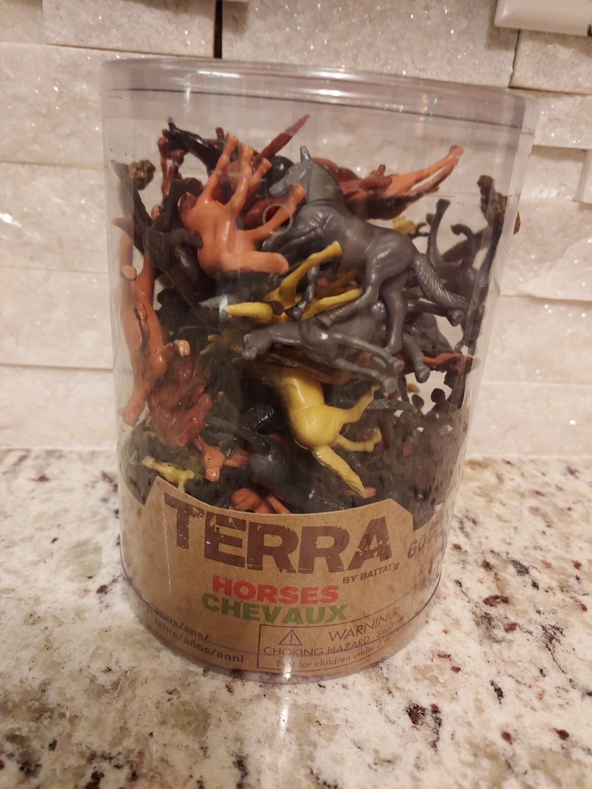 Terra By Battat Farm Animals 60 Piece Set New Nicely Detailed Ages 3 ...