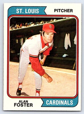 Alan Foster 1974 Topps #442 - Please see pics for cond. | eBay