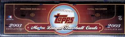 2003 Topps Baseball Complete Set Series 1 and 2 Sealed | eBay