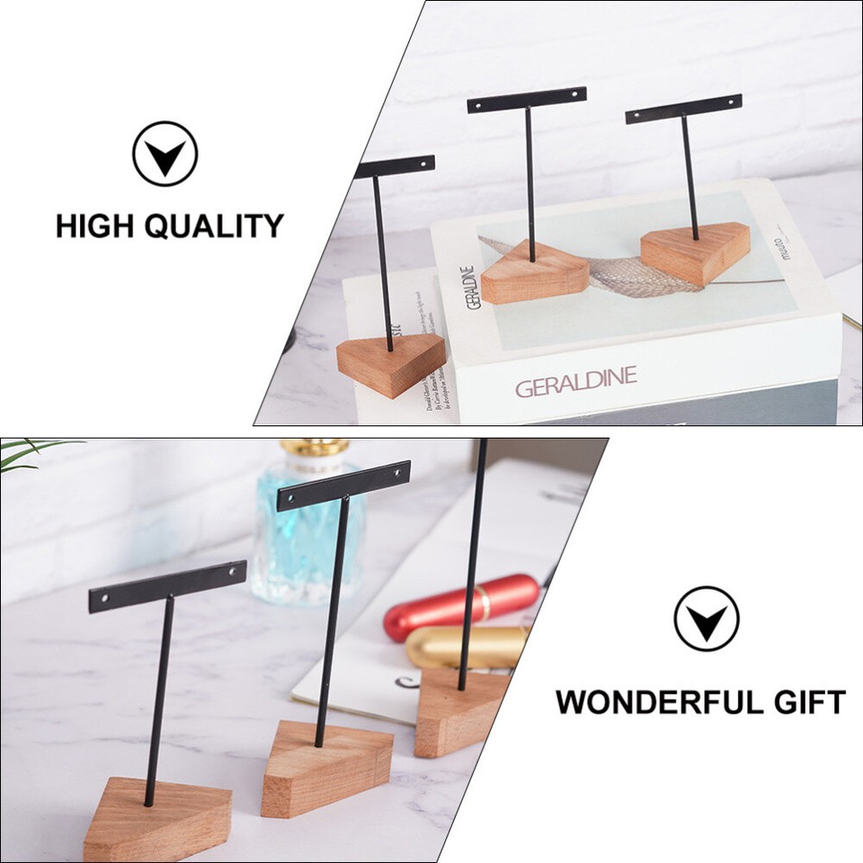 3Pcs Earring Hanger Organizer Jewelry Display Stand Tray Earring Tree ...