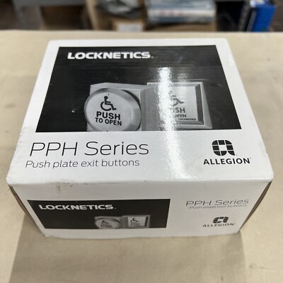 Locknetics PPH-100-PL handicap Round Push Plate | eBay