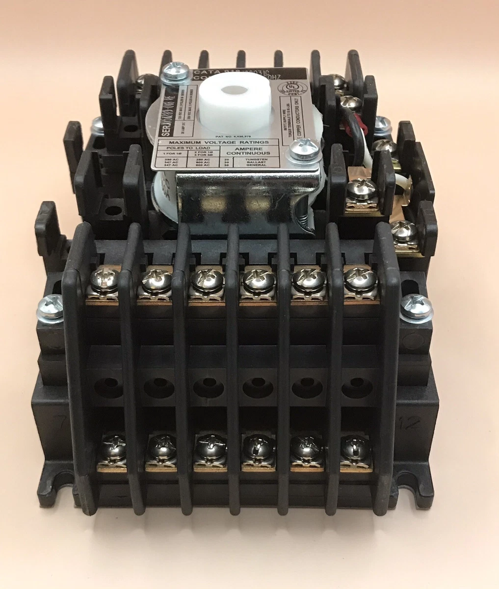 Asco 6 Pole Lighting Contactor | Shelly Lighting