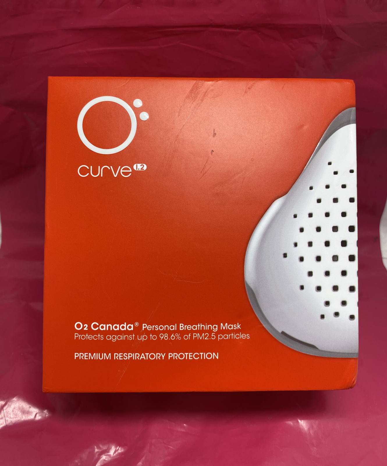 O2+Canada+Curve+1.2+Respirator+Breathing+Mask+Shell+W+3+Filters+B1 ...