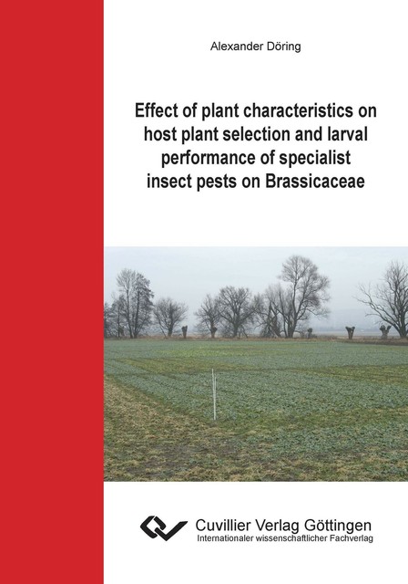 Effect of plant characteristics on host plant selection and larval ...