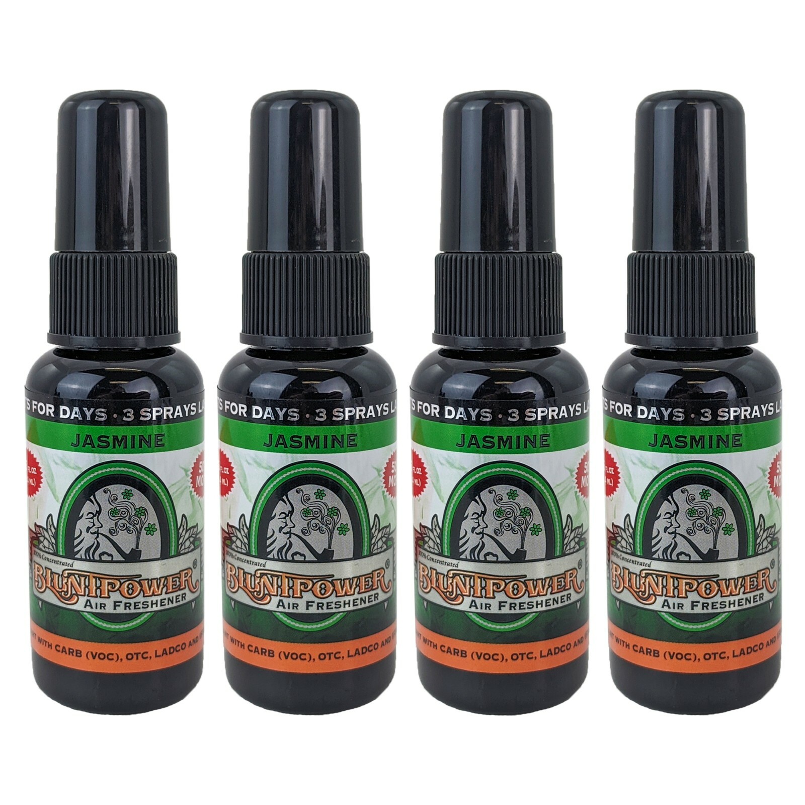 Blunt Power Spray 4 Pack You Choose - 1.5 Oz 50% More Air Freshener ...