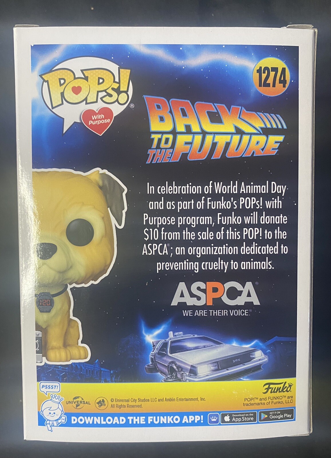 Funko Pop! Vinyl: Back to the Future - Einstein - Funko (Exclusive ...