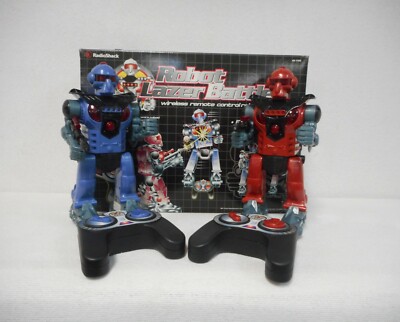 Vintage Radio Shack Remote Control Robot Lazer Battle | eBay
