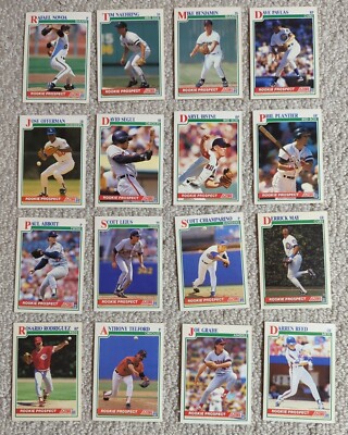 Lot Of 16 Score 91 Rookie Prospect Baseball Cards 24 | eBay