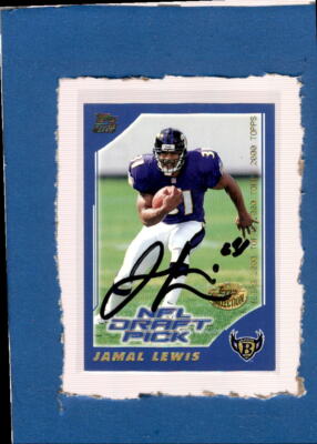 2000 Topps Collection AUTOGRAPH #378 Jamal Lewis MINT Ravens ID:41278 ...