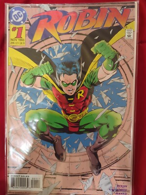 Robin #1 CGC 9.4 (Nov 1993, DC) Collector's Edition - Foil Cover, 1st ...