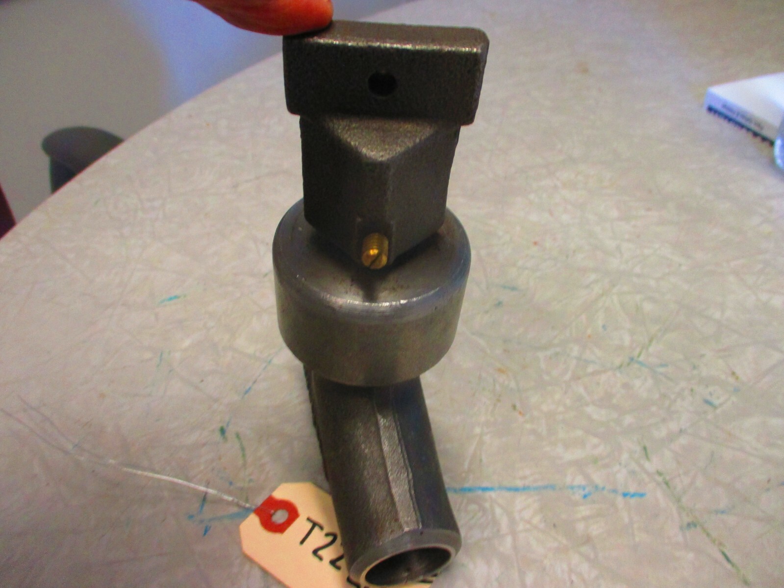 MUELLER H-17900 1" x 1" NO-BLO Curb Stop Tee Weld x Weld 1200 PSIG | eBay