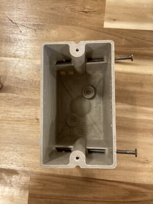 LOT of 10 BRAND NEW, Allied Moulded 1096-1 Gang Box, 2-Hour Fire Rated ...