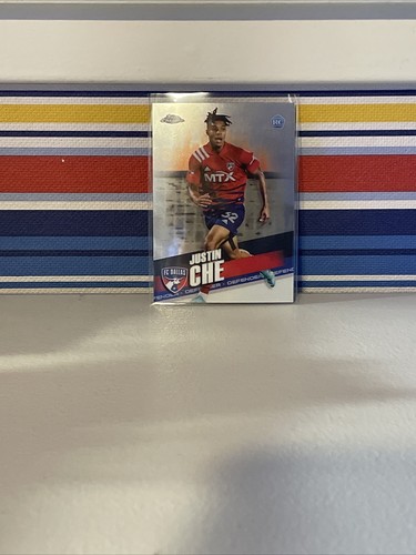 2022 Topps Chrome MLS #157 Justin Che RC FC Dallas | eBay