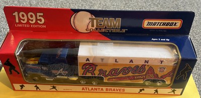 Matchbox White Rose 1995 Atlanta Braves Convoy Transporter Semi, NIB | eBay