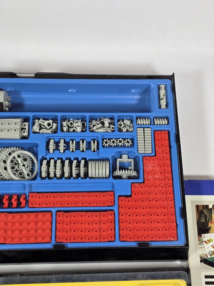 Vintage Lego Dacta 1032 1030 Technic partial set in box with 1033 cards ...