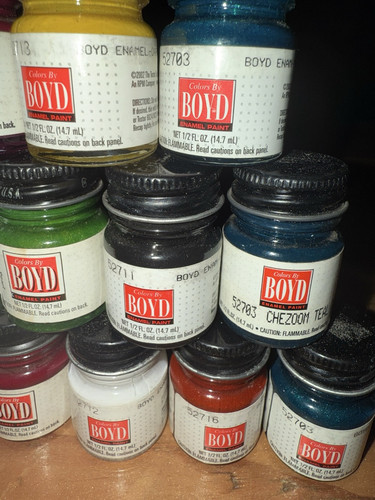 Testors Model Master “Boyd” 1/2 Oz Enamel Paint (23)*DISCONTINUED* New ...